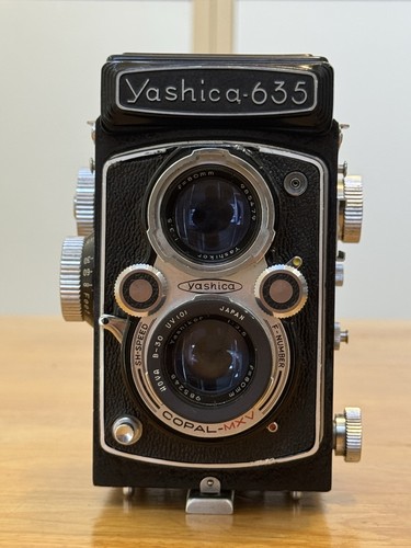 Yashica 635 Medium Format TLR Camera 80mm f/3.5 Yashikor Lens | eBay