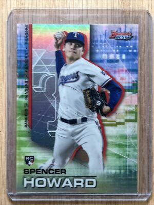 2021 Bowman's Best Base #84 Spencer Howard - Texas Rangers | eBay
