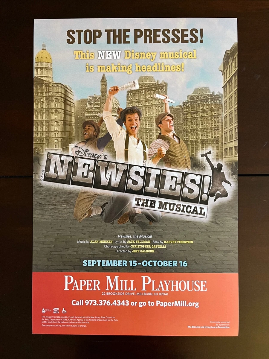 Newsies Broadway Poster