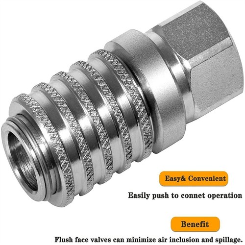 PD242 Serie PD Steel Test Port Diagnostic Equipment Quick Coupler ...