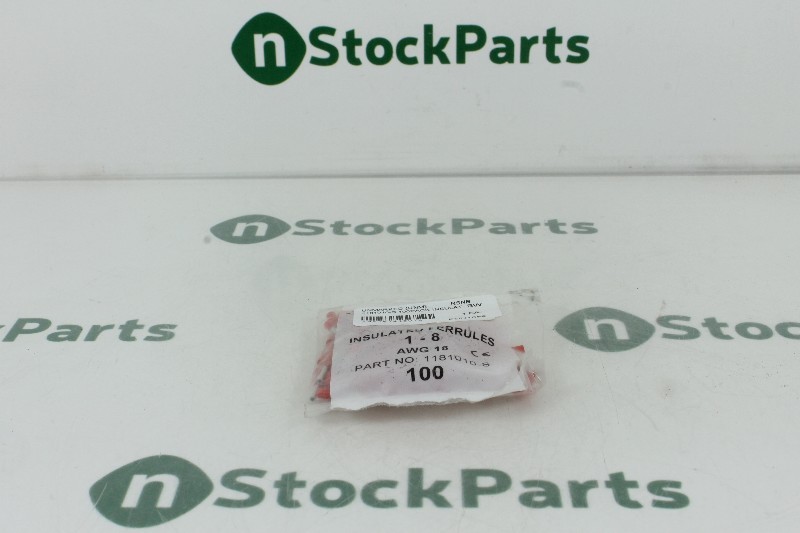 UNMARKED 1181010-S 100PACK INSULATED FERRULES NSNB | eBay