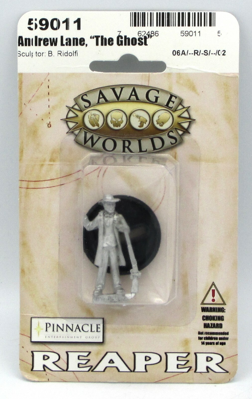 Reaper 59011 Andrew Lane "The Ghost" (Savage Worlds) Deadlands ...