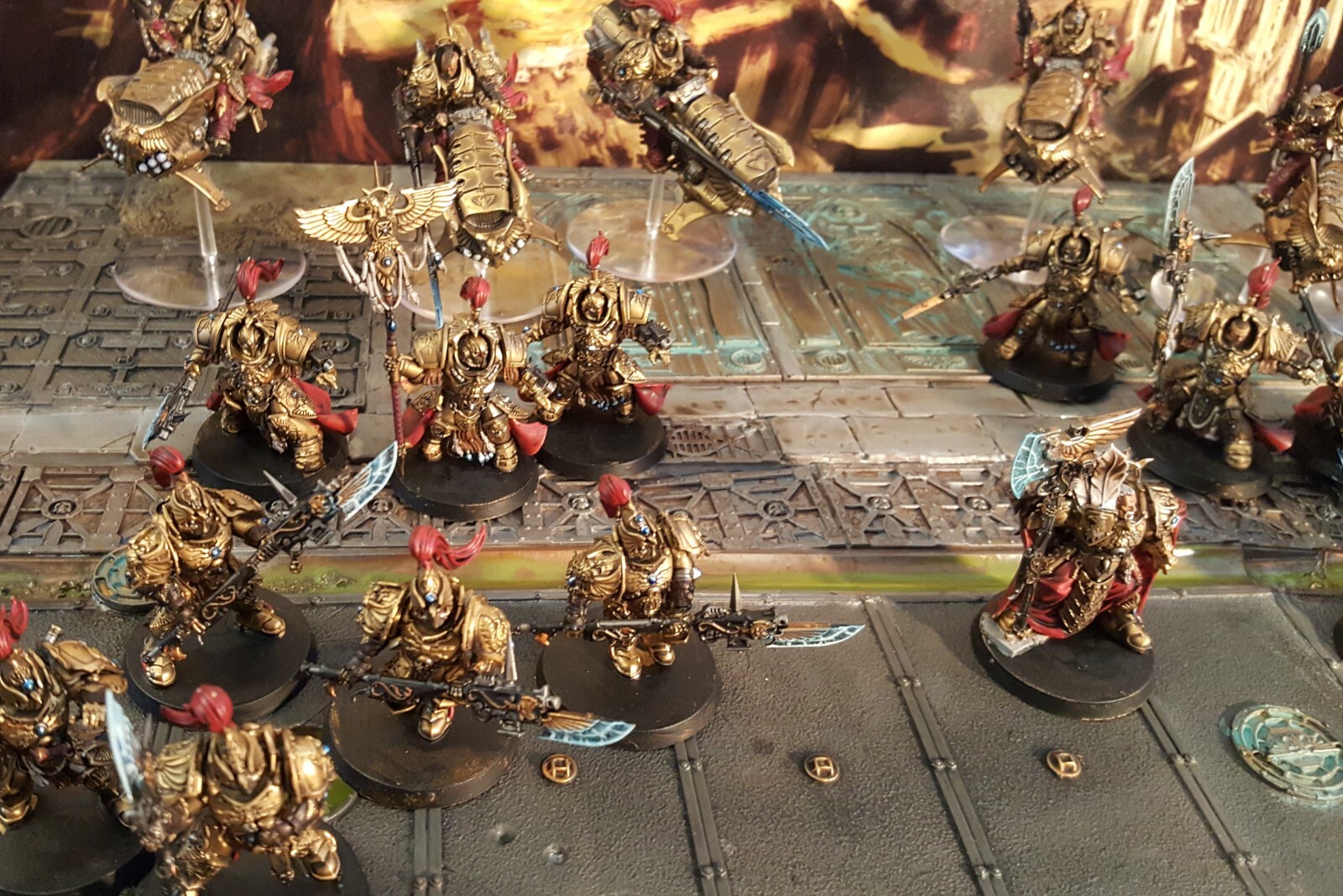 Warhammer 40k Custodes army Battle force Pro Painted Commission Pre ...