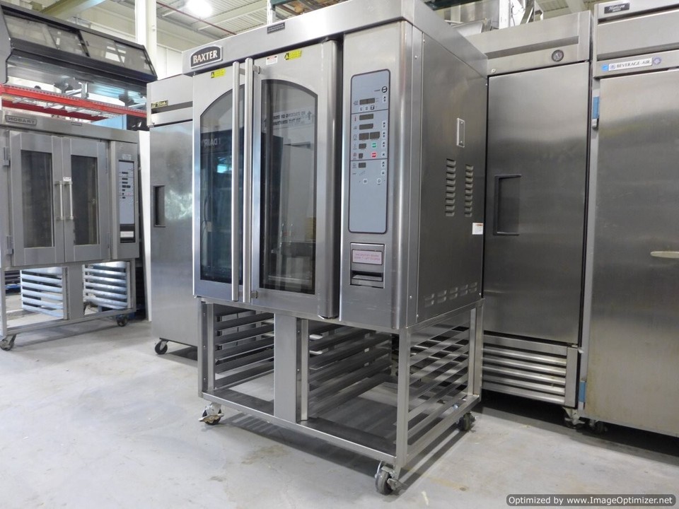 Baxter OV310G Gas Bakery Mini Rotating Rack Convection Oven Hobart ...