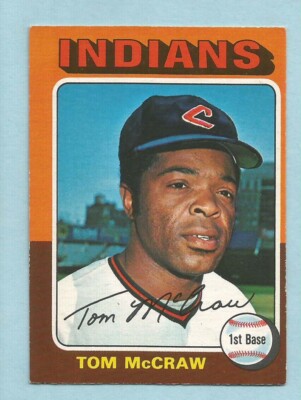 1975 OPC O-Pee-Chee Baseball Tom McCraw #482 Cleveland Indians NM/MT | eBay