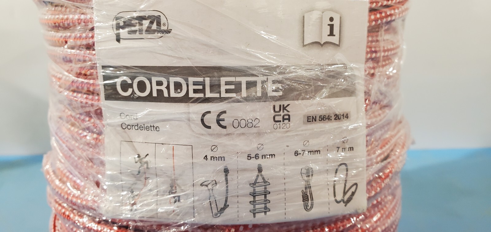 Petzl Cordelette 5mm (120m) rot Reepschnur | eBay.de