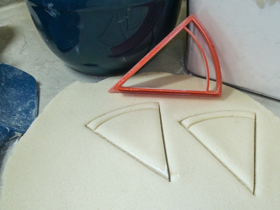 PIZZA SLICE ITALIAN FAVORITE FAST FOOD PIZZERIA DEEP COOKIE CUTTER USA ...