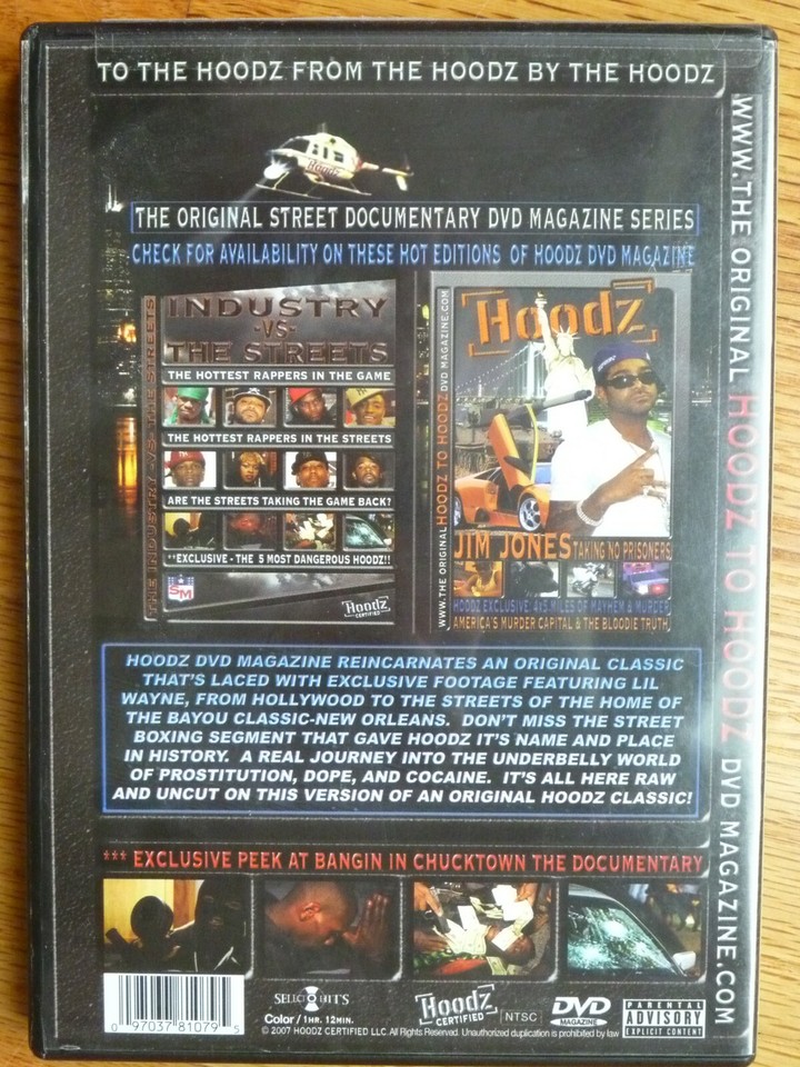 Lil Wayne Bangin Down South Hoodz To Hoodz DVD Magazine Hip-Hop ...