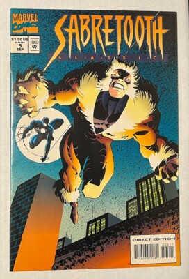 Sabretooth #5 Marvel Comic Book | eBay