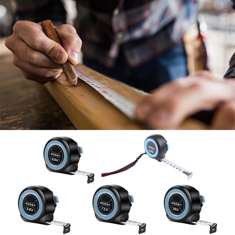 Retractable Tape Measure 3/5/7.5/10 for m Auto Lock Distance Measuring ...