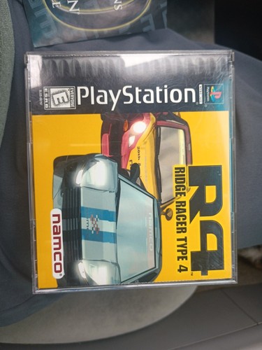 Ridge Racer Type 4 R4 PlayStation 1 PS1 Black Label | eBay
