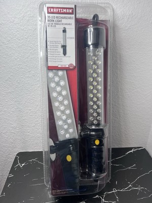 NEW Craftsman Cordless Rechargeable 35 LED WorkLight 73904 AC DC ...