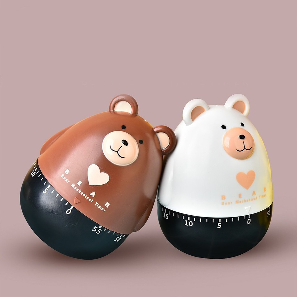 Home Mechanical Timer Indoor Cartoon Kitchen Cooking Animal Countdown ...