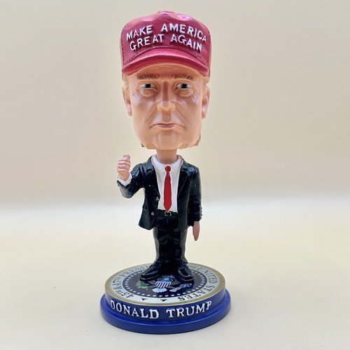 5.5” Donald Trump Bobblehead Collectible Figure Red Hat 45-47 President ...