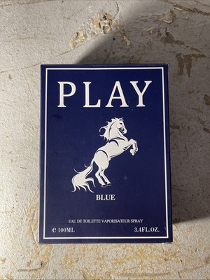 EBC Collection, PLAY BLUE Perfume for Men, 3.4oz/100ml | eBay