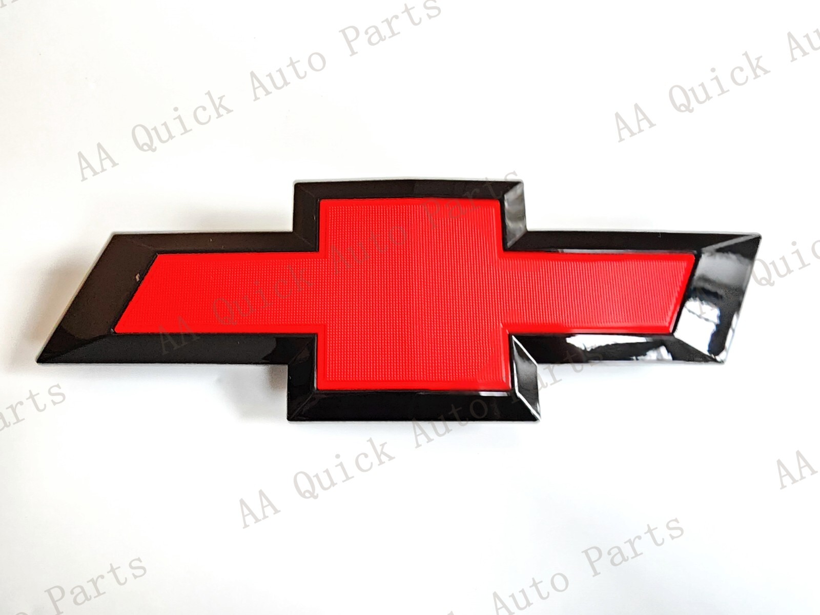 2016-2018 Chevrolet Silverado 1500 Custom Black Red Front Only Bowtie ...