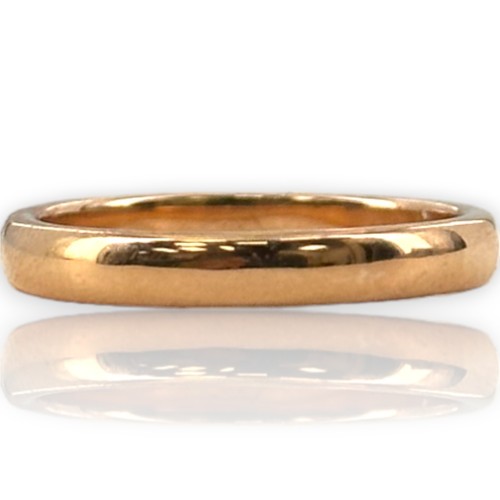 Tiffany & Co Notes Collection 18kt Rose Gold Wedding Band with Script ...