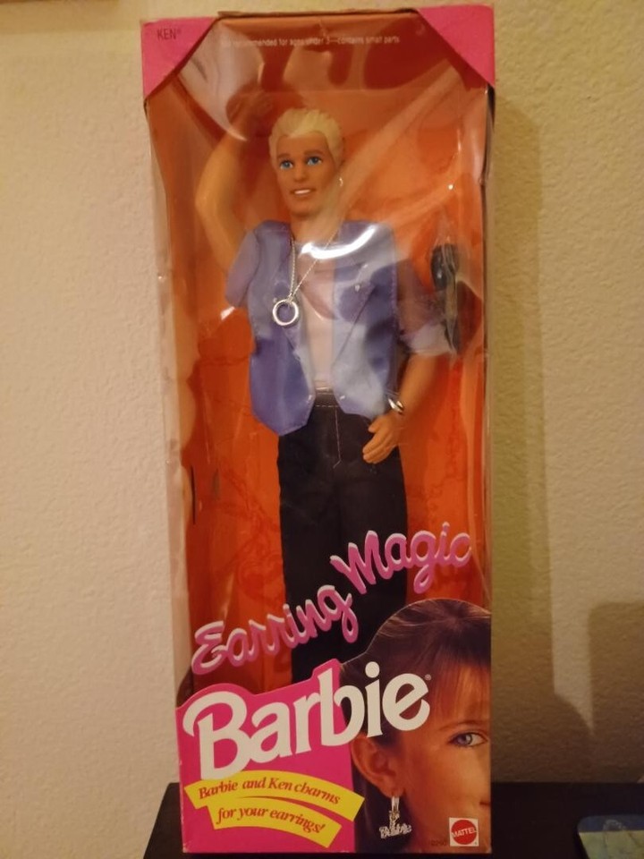 Mattel 2290 Earring Magic Ken Doll (1992), new in box, vintage, rare | eBay