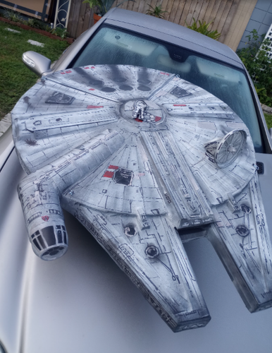 STAR WARS Millennium Falcon Prop made for cinema display.Big Big :D | eBay