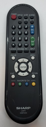 Original SHARP GA667WJSA Remote Control LC40D68UT LC40D78UN LC46D78UN ...