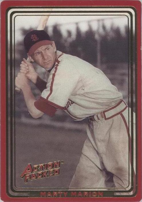 1993 Action Packed - All-Star Gallery Series 2 Marty Marion #134 for ...