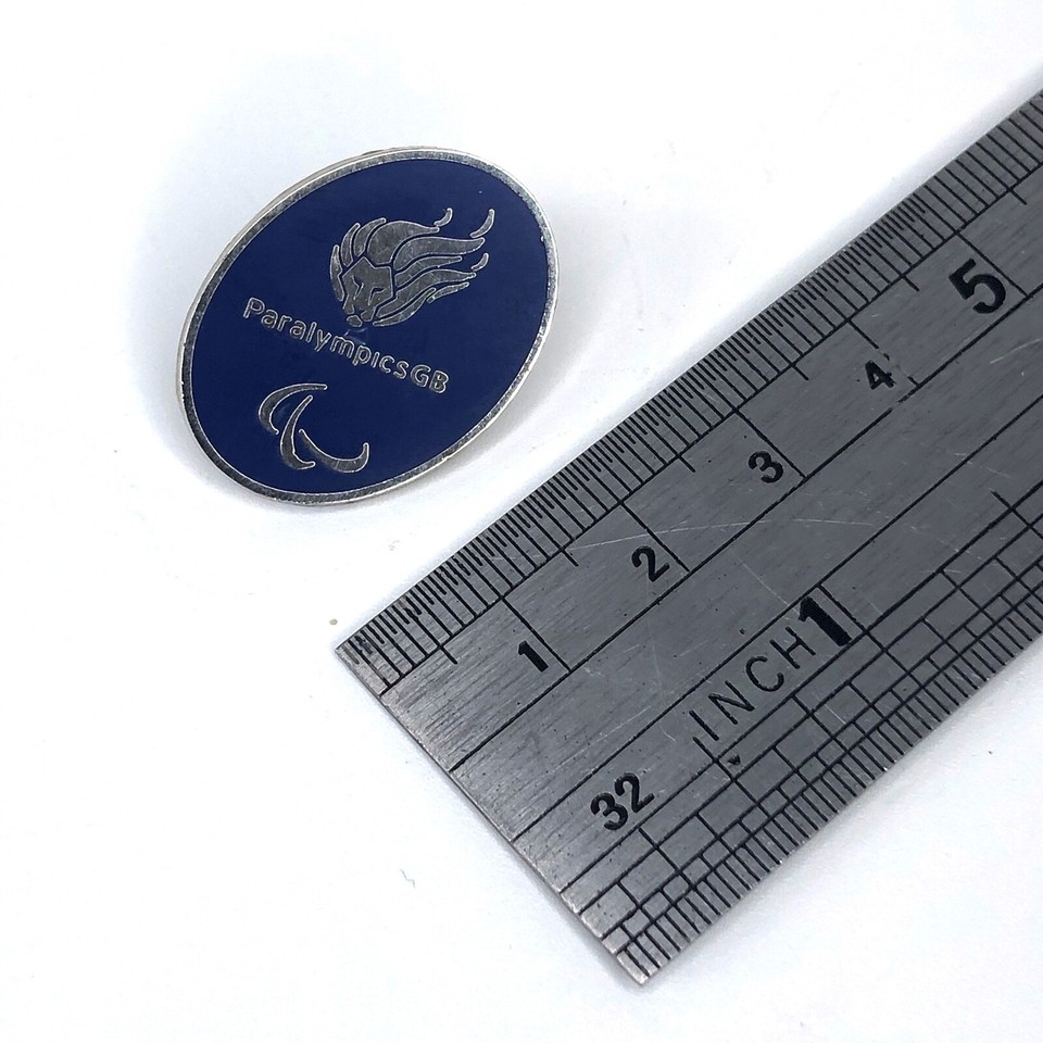 Olympic Games Paralympic London 2012 GB Pin Badge Official Rare ...