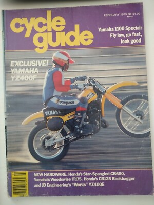 1979 February CYCLE GUIDE Magazine - Vintage Motorcycles A# | eBay