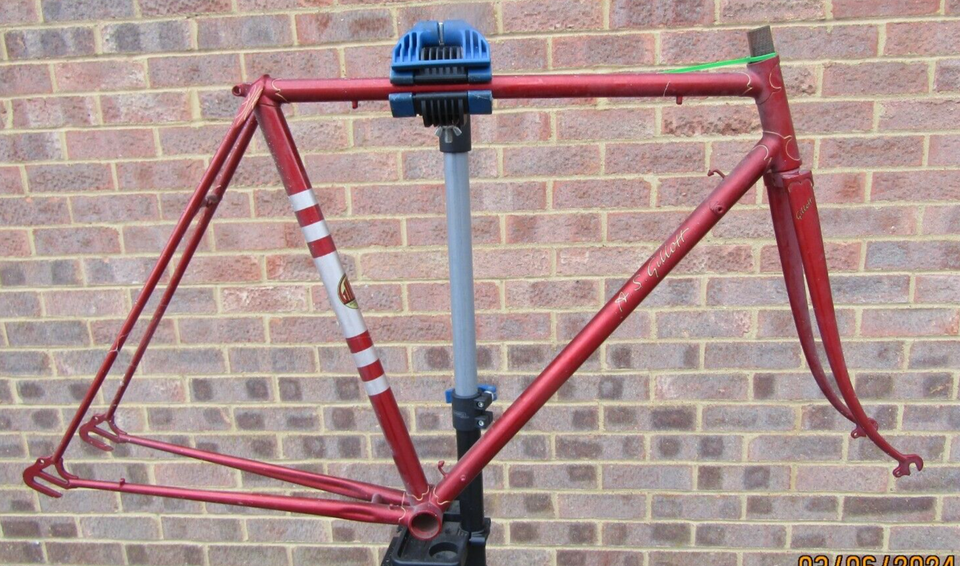 A S Gillott 22" classic steel frame & fork (PH) | eBay UK