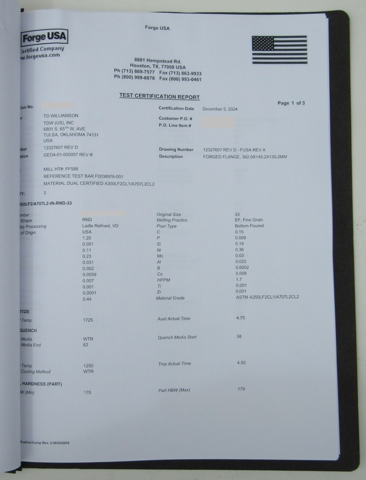 NEW TD Williamson TDW 6" Stopple Tee Kit w/Certificate LOCK-O-RING Plug ...