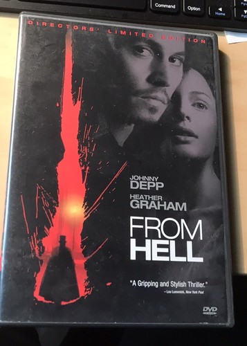 From Hell (DVD, 2001)-Like New-Johnny Depp 24543054481 | eBay