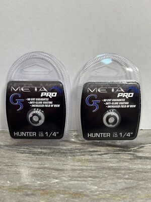 Lot Of 2, G5 Meta Pro Hunter Peep - 1/4" - Large - Black - 140-BLACK ...