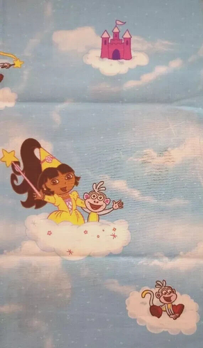 Dora princess nick jr fun fabric length piece 18 x 10.5 inch | eBay