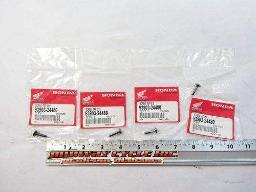 HONDA CB1000 CB125TT CB900 CBR1000RR OEM 4X16 TAP SCREW 93903-24480 ...