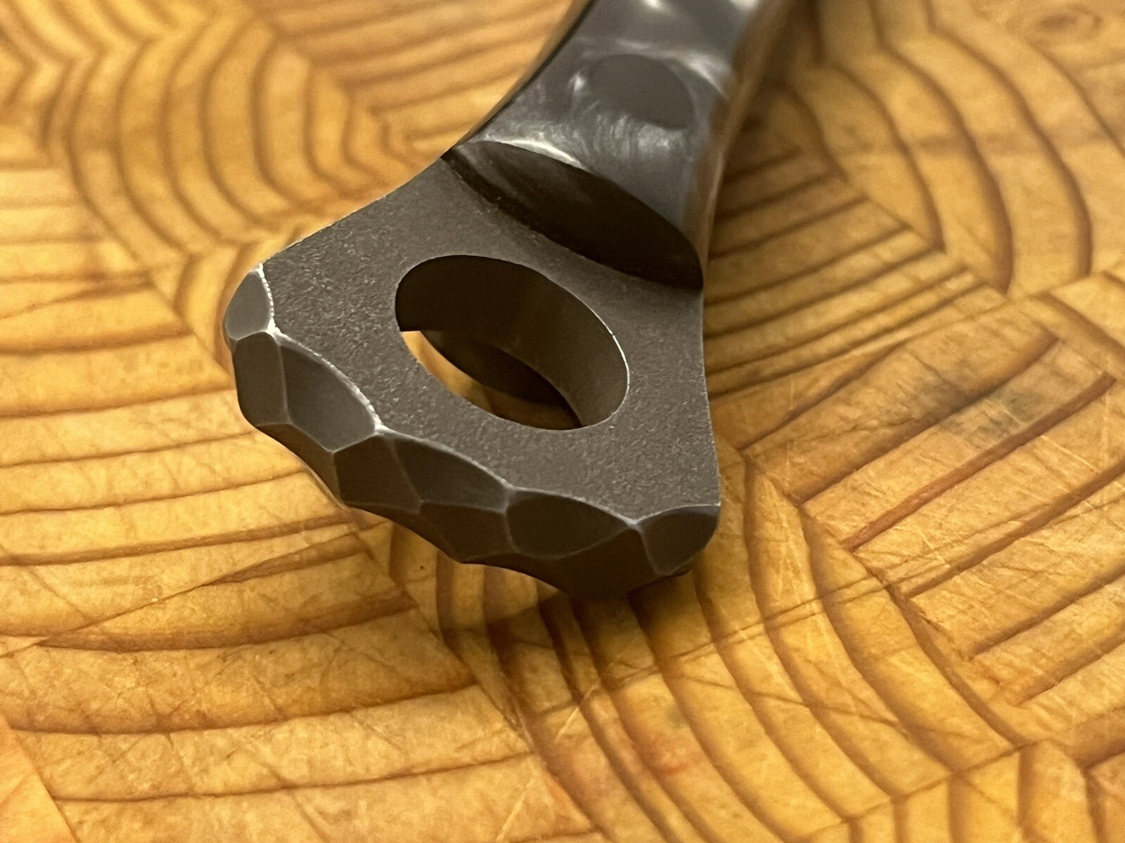 Half Face Blades Custom Cardiac Spike Burl Handles Rock Work Extra Rare ...