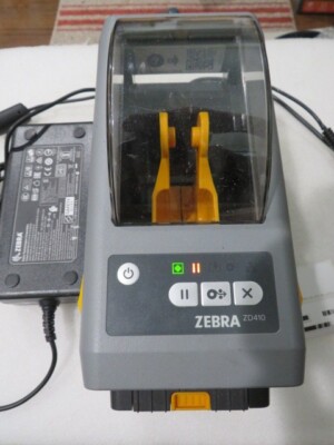 Zebra ZD410 ZD41022-D01000EZ USB Label Printer with peeler 766394917262 ...