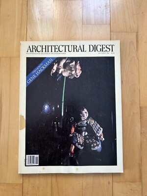 Architectural Digest Nov. 1982 GENE HACKMAN Santa Fe House, FLWright ...