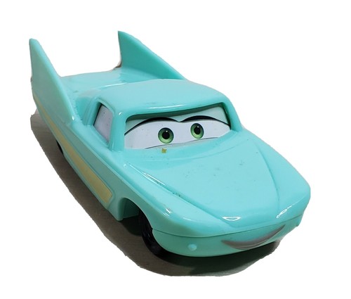 Flo Cars Disney Pixar Toy McD McDonalds Pull Back and Go Car Toy Teal ...