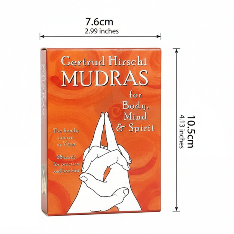 Mudras Oracle Cards for Yoga Meditation and Spiritual Healing Guide ...