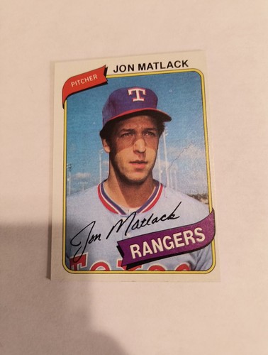 JON MATLACK #592 TOPPS FREE SHIPPING | eBay