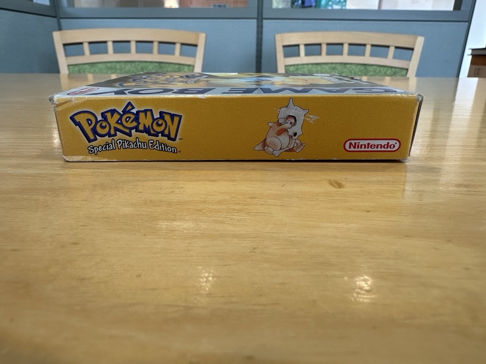 Pokemon Yellow Version Special Pikachu Edition GBC CIB No ESRB Box ...