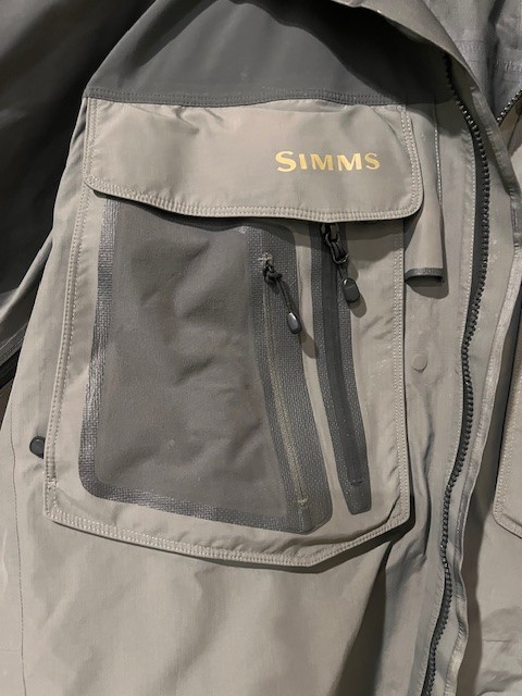 SIMMS GORE-TEX WATERPROOF WADERS & JACKET SUIT - SIZE L | eBay