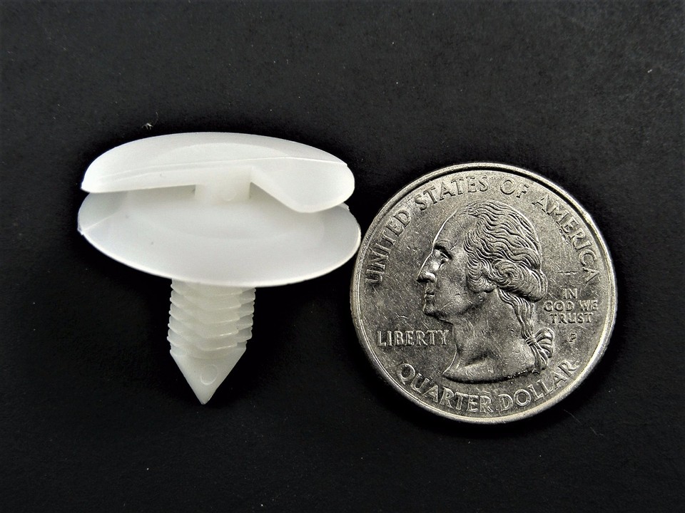 Ford Door Panel Trim Panel Clips- Fits 9/32" Hole- 3/4" Stem- 20 clips ...