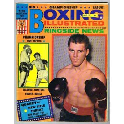 Boxing Illustrated Ringside News Magazine September 1967 mbox3142/c ...