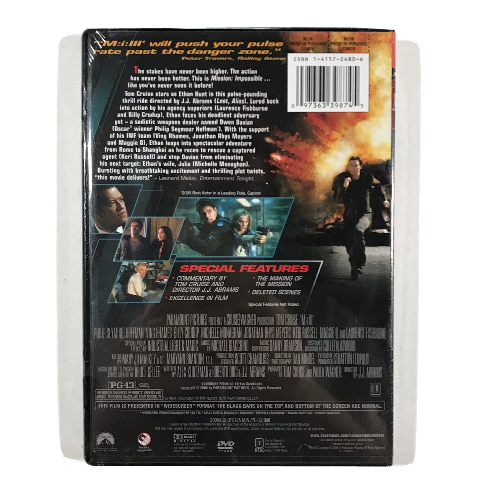 Mission Impossible III MI3 DVD Widescreen Brand New Sealed -R ...