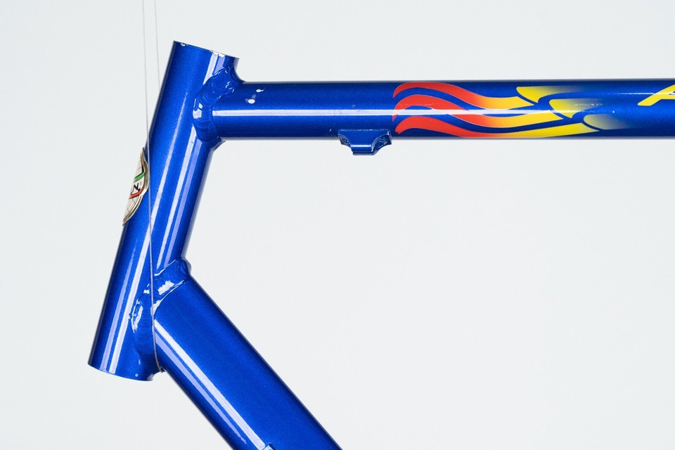 NOS ALAN ALLOY ALUMINIUM FRAME VINTAGE ROAD RACING BIKE BICYCLE ITALIAN ...