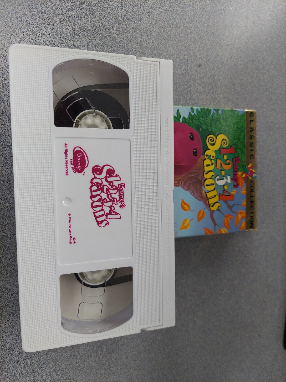 VHS Barney - Barneys 1-2-3-4 Seasons (VHS, | Grelly USA