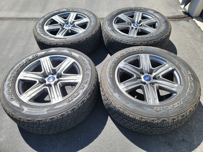 20" Ford F-150 Expedition OEM Grey Rims Wheels 10172 Goodyear Wrangler ...
