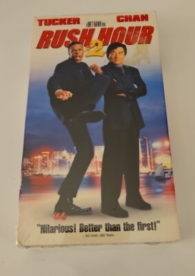 Rush Hour 2 (VHS, 2001) Jackie Chan Chris Tucker NEW FACTORY SEALED ...