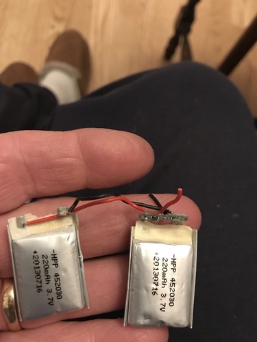 3.7v 220 mAh Rechargeable Polymer Li-ion Battery PCM Li-po 502525 for ...