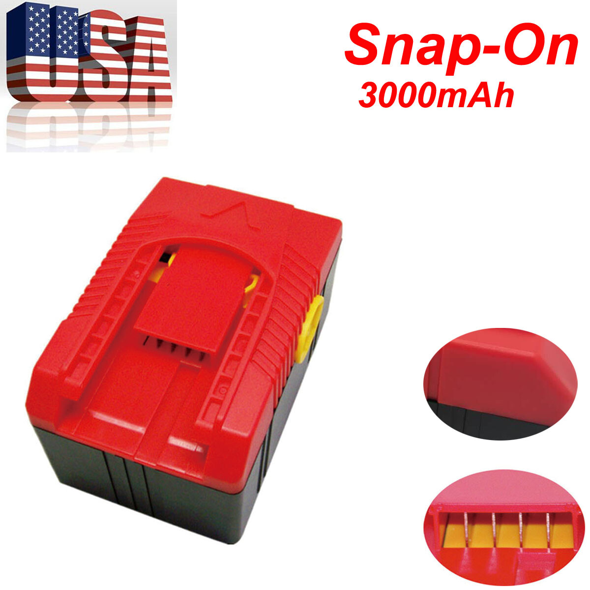For Snap On 18V 3.0AH Battery CTB4185 CT6850 CTB4187 CTB6187 Or CTC620 ...